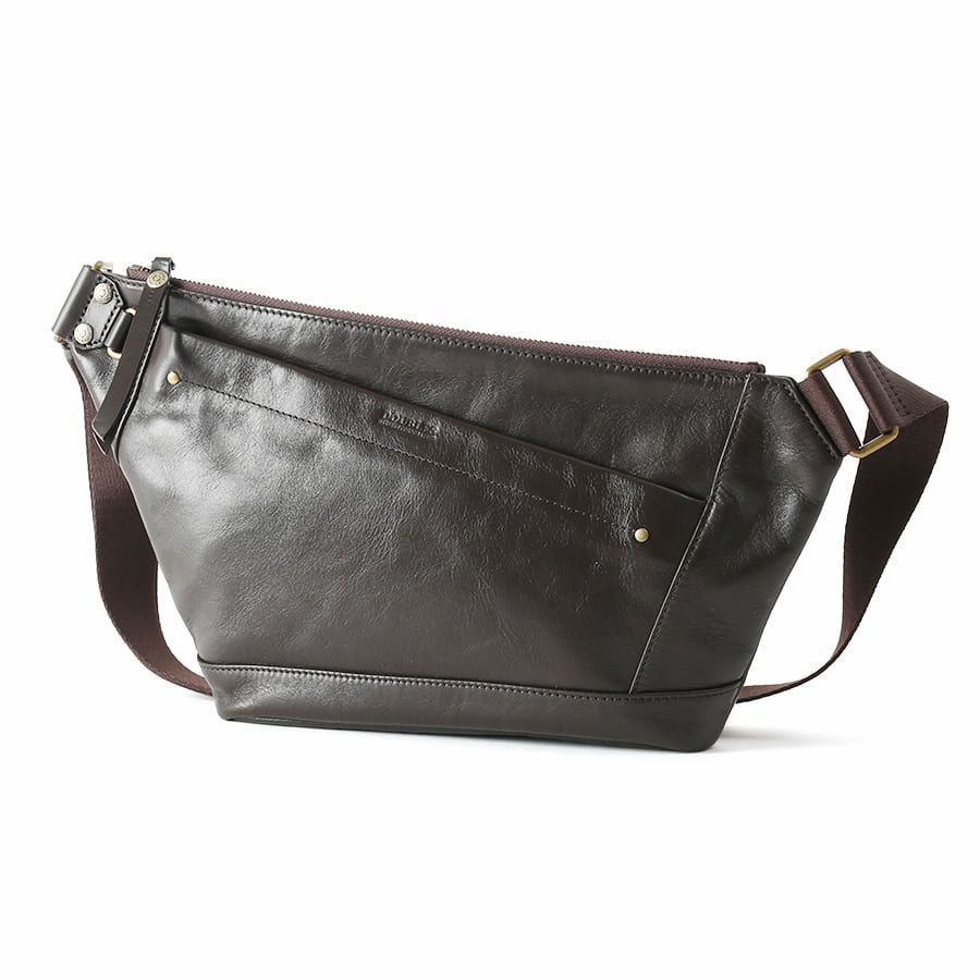 【公式】 DOUBLES ボディバッグ 牛革 KRM-7725 ハーヴェスト オフィシャルショップ